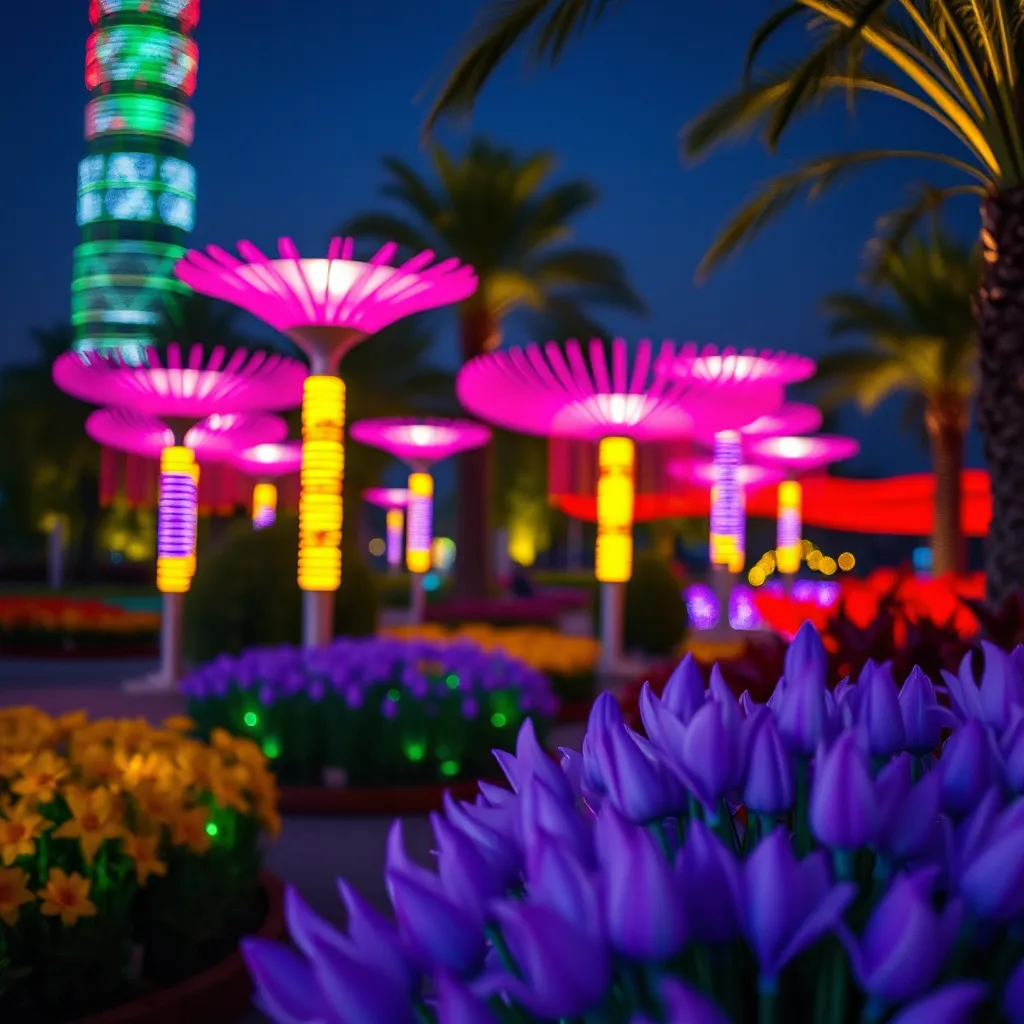 Exploring Dubai Garden Glow: Art and Nature in Harmony