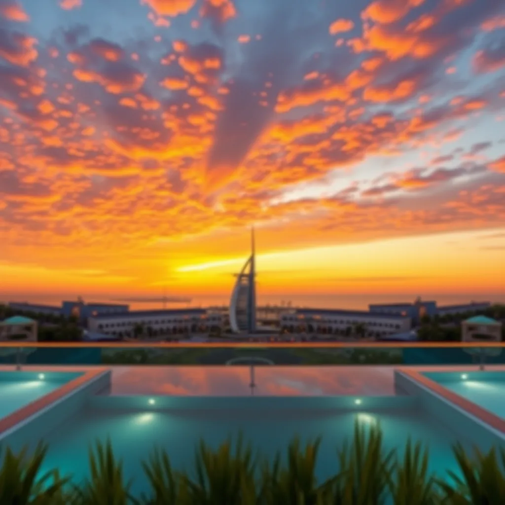 The Stunning Sunset Views of Dubai: A Cultural Insight